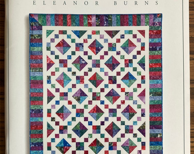 Jewel Box Quilt Pattern Book Quilt in a Day Series Instructions Color ...