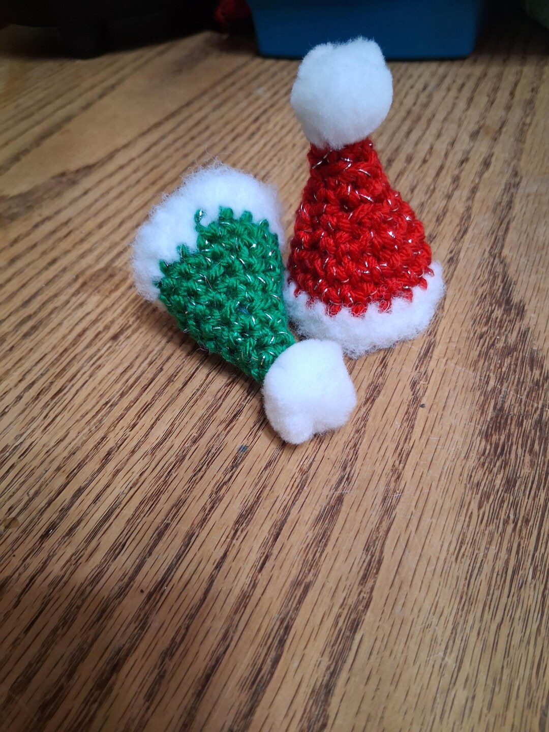 Miniature Santa Hat Crochet Pattern - Etsy