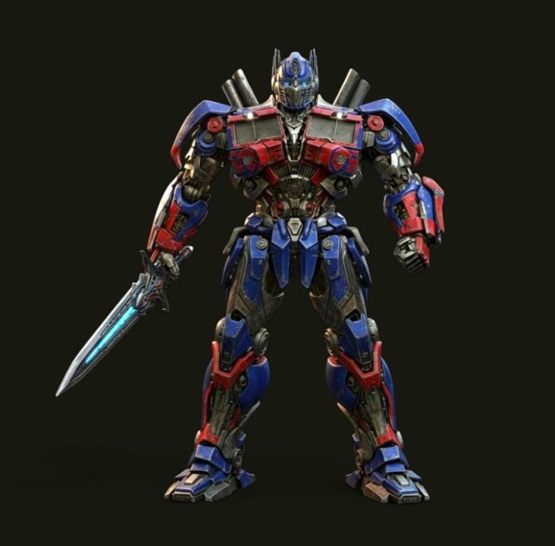 Optimus Prime STL File : Optimus Prime 3D Model Transformers STL File ...