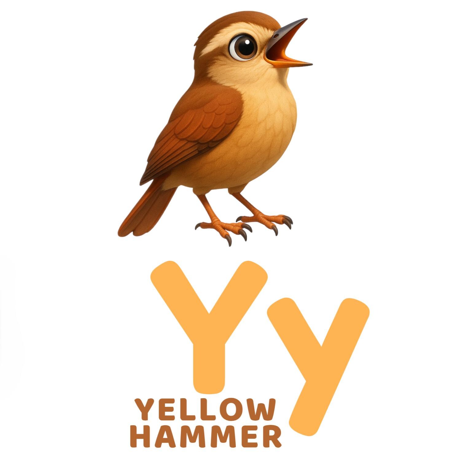 Bird Alphabet Poster: ABC Educational Nursery Print (digital Download ...