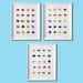 Coral Reef Fish Poster Set: Educational Marine Life Art for Kids ...