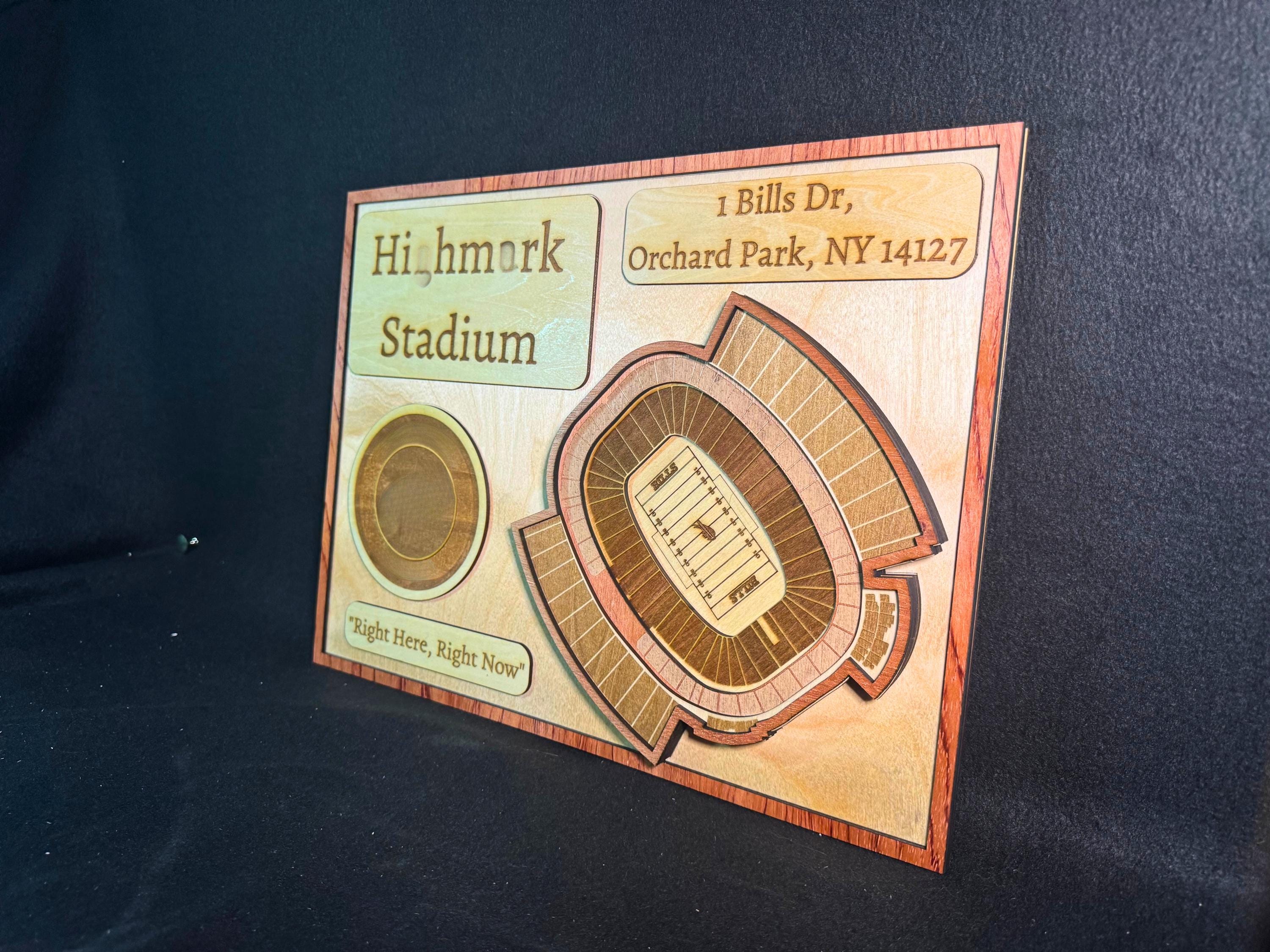 Highmark Stadium 3D Layered Stadium SVG - Buffalo Football (digital ...