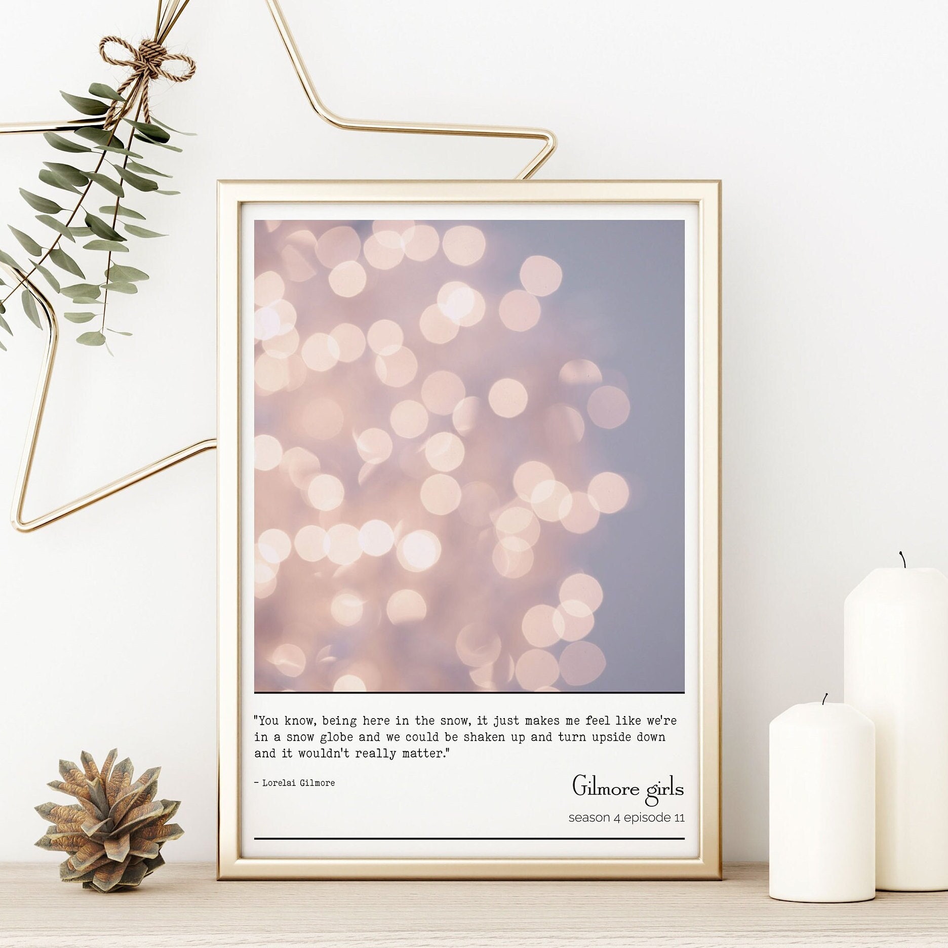 Gilmore Girls Poster Print TV Series Room Print Home Decor Lorelai ...