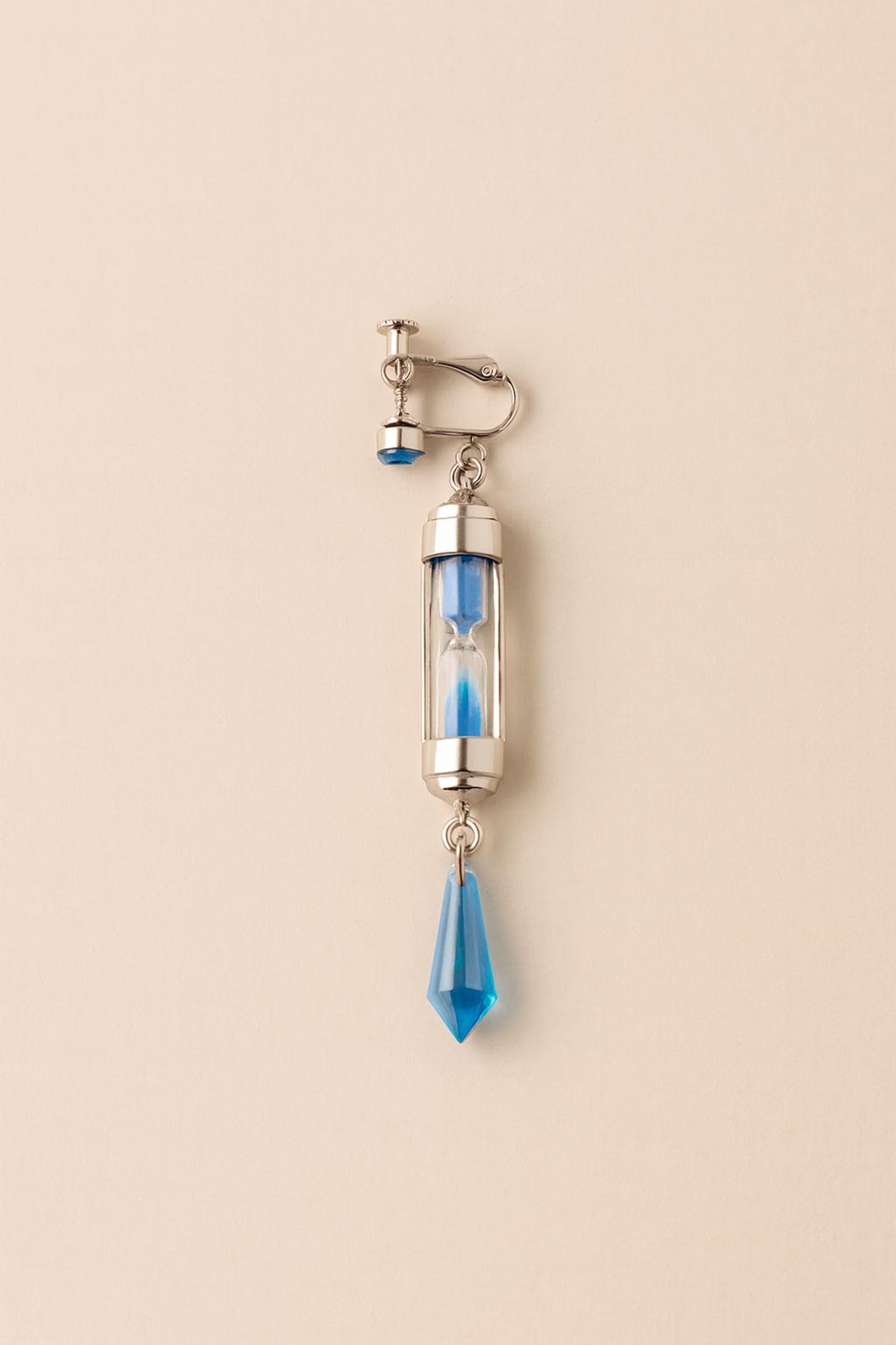Blue Hourglass Dangle Earrings – Anime Cosplay Jewelry - Etsy