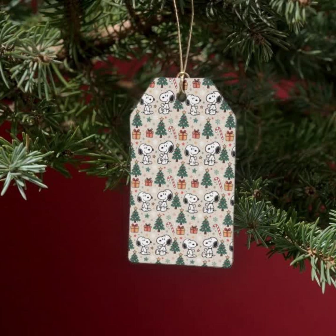 Snoopy Christmas Seamless Pattern PNG Peanuts Holiday Design Woodstock ...