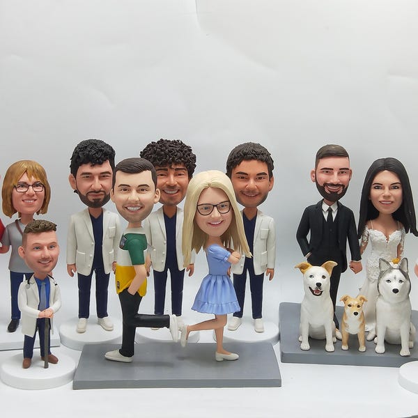 Custom Bobbleheads - Etsy