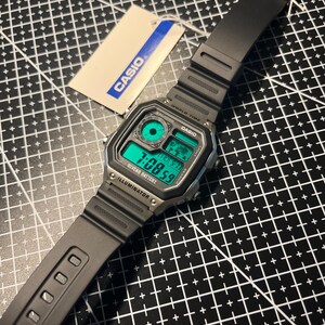 Casio AE1200 Royale I Color Mod (silver Tiffany) - Etsy
