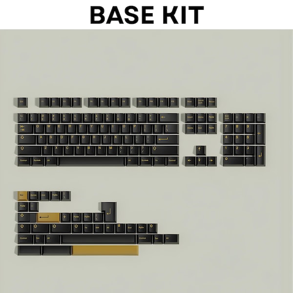 And Gold Keycaps - Etsy