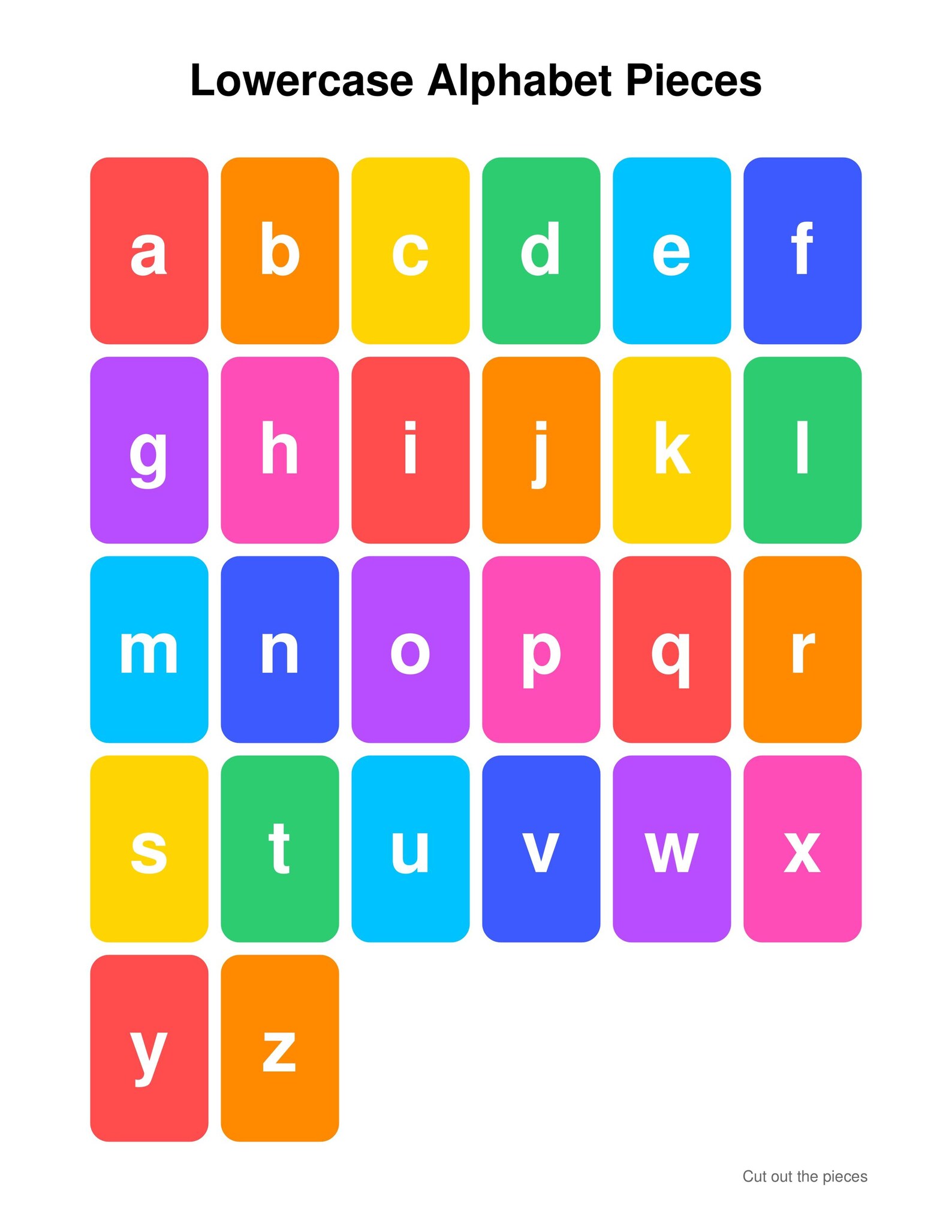 Alphabet Matching Activity for Kids | Uppercase & Lowercase Alphabet ...