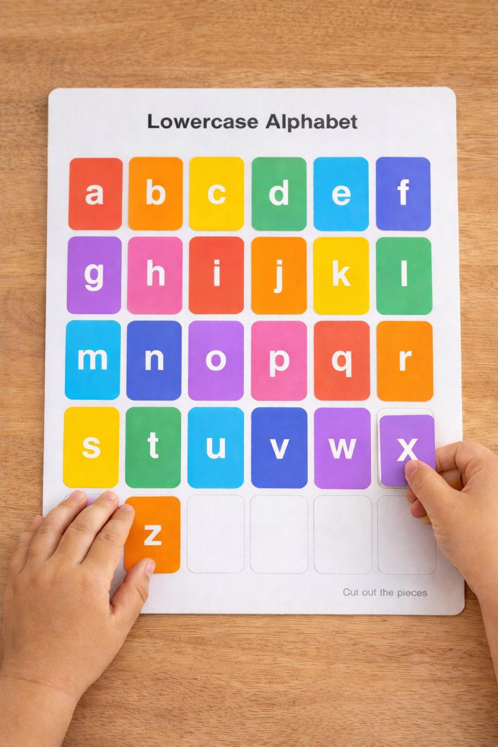 Alphabet Matching Activity for Kids | Uppercase & Lowercase Alphabet ...