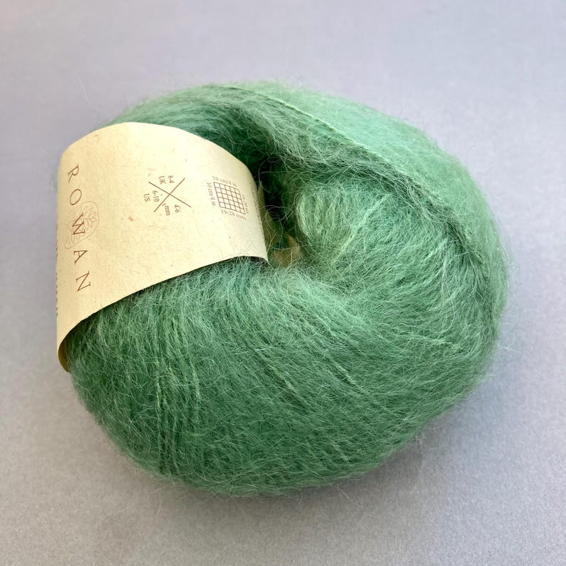 Rowan Kidsilk Aura Yarn, Blue-grey Kid Mohair Silk Blend, 25g - Etsy