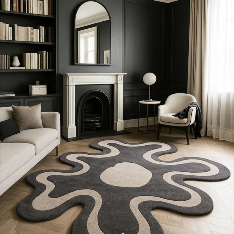 Blob Rug - Etsy