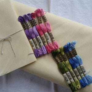 DMC Embroidery Floss Shades of Green DMC Cotton Embroidery - Etsy Canada