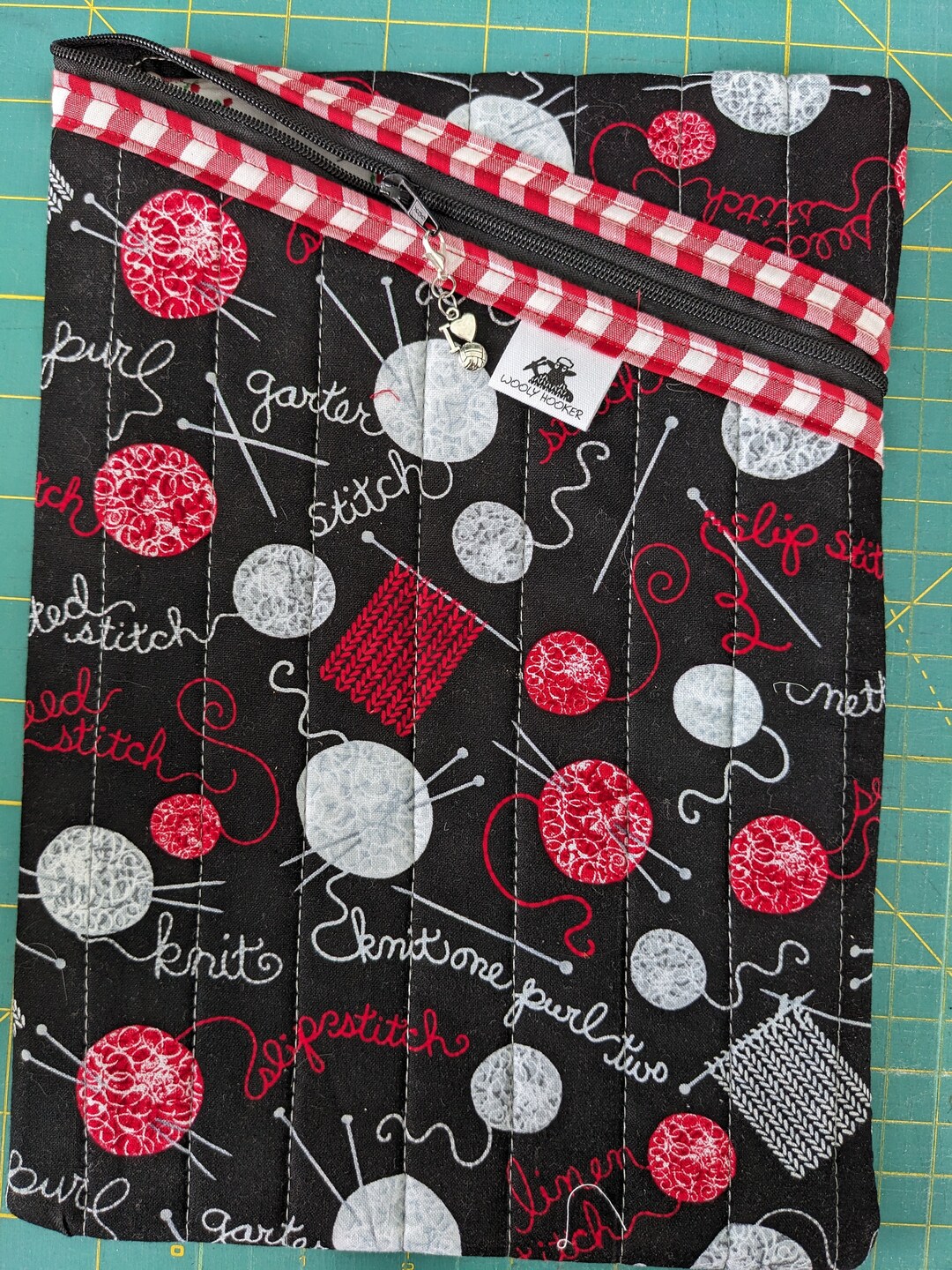 Knitting Pouch/hemingway Pouch/tablet Pouch/ereader Case/tablet Case ...