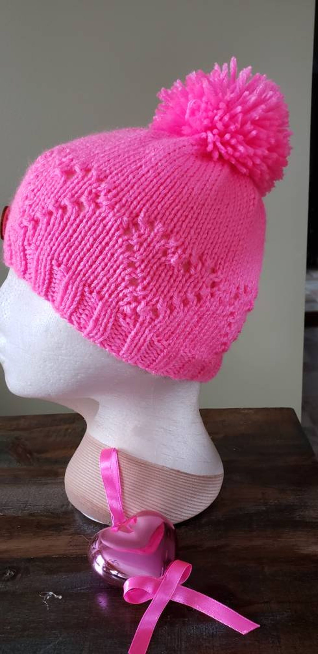 Love Heart Hat Pattern/digital Download - Etsy