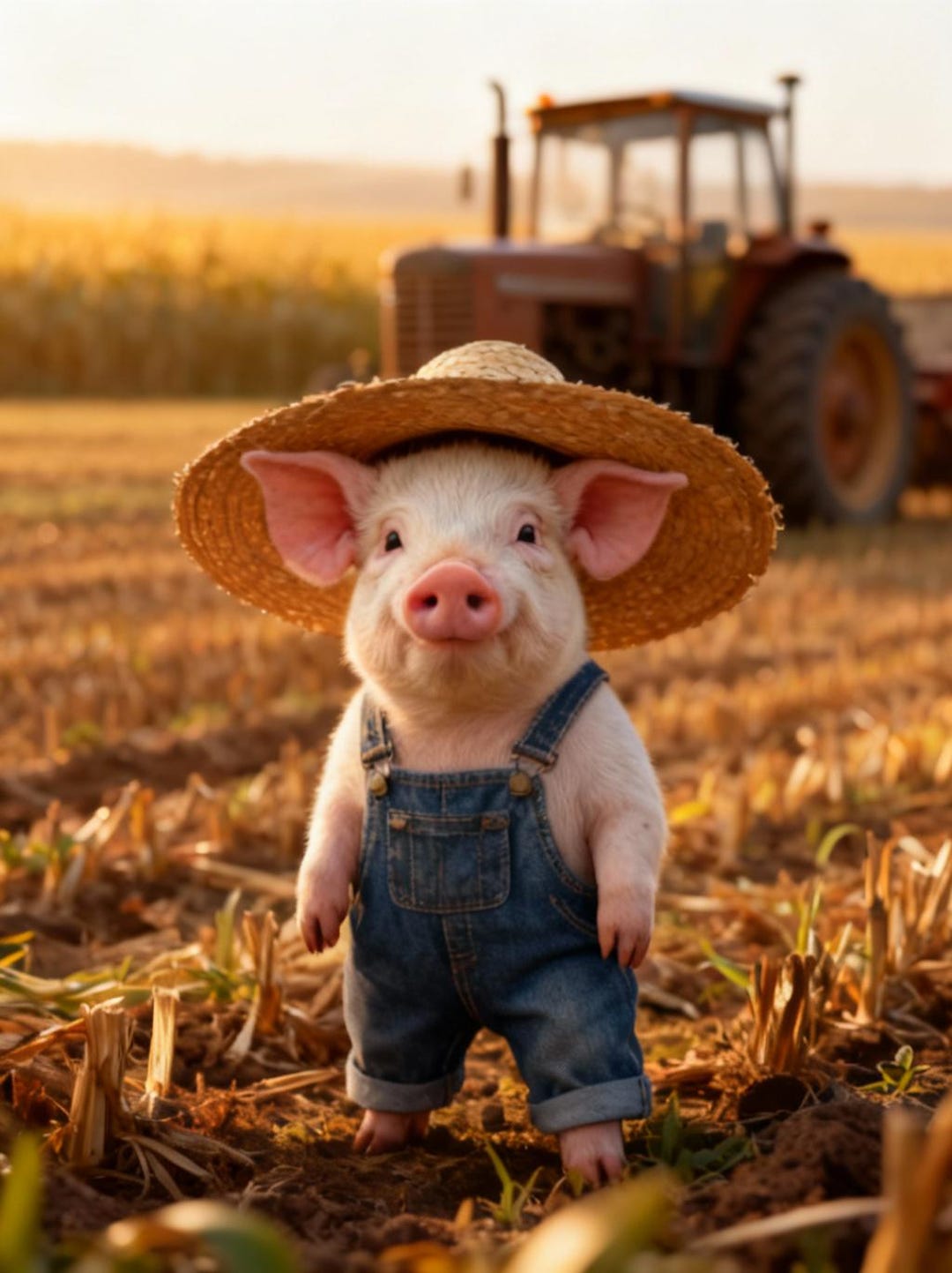 Custom Farmer Pet Portrait From Photo, Personalized Gift - Etsy