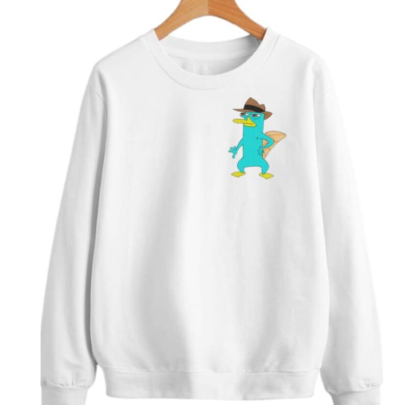 Perry the Platypus Embroidery Design File - Etsy