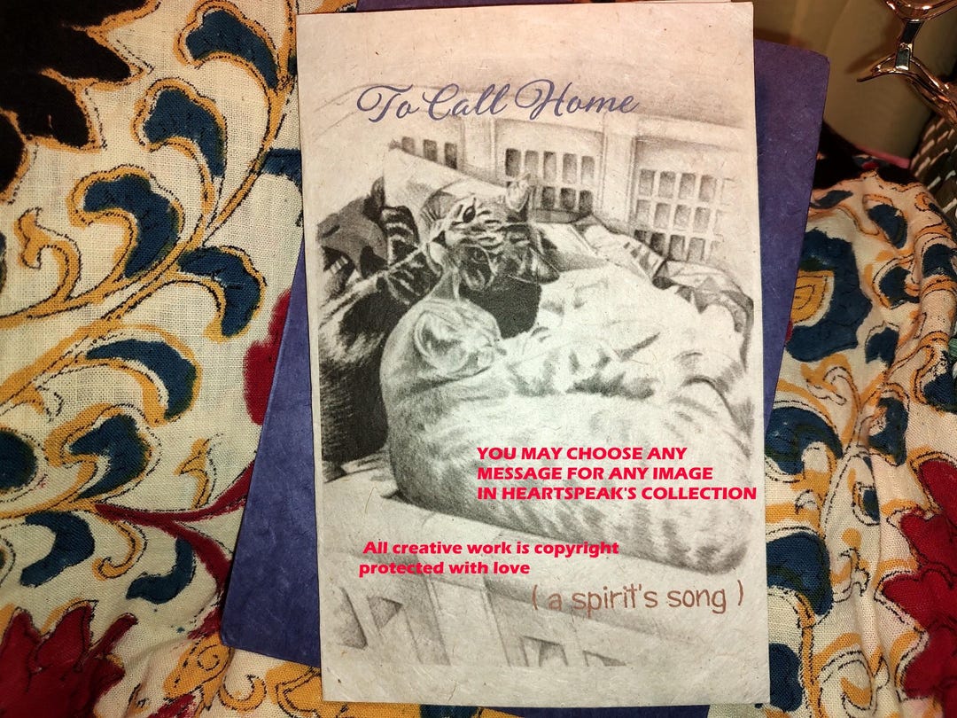 To Call Home..... Storybook/personalize/ Family /sentimental Cards ...