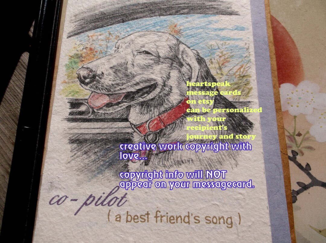 Co-pilot / Beagle/love Beagle/ Beagle in Car/ Storybook/personalize ...