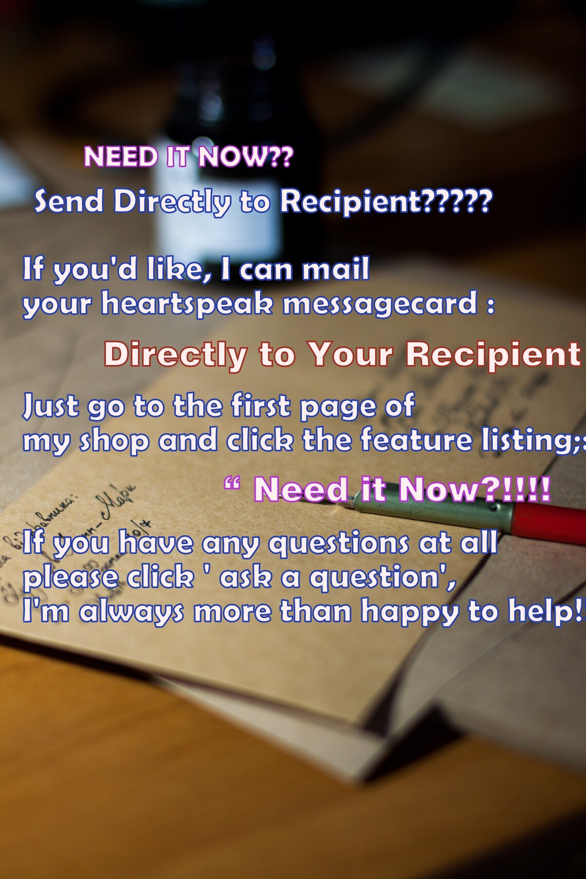 Special Needs/blind/deaf/tripod/... Like Everybody Else /personalize ...