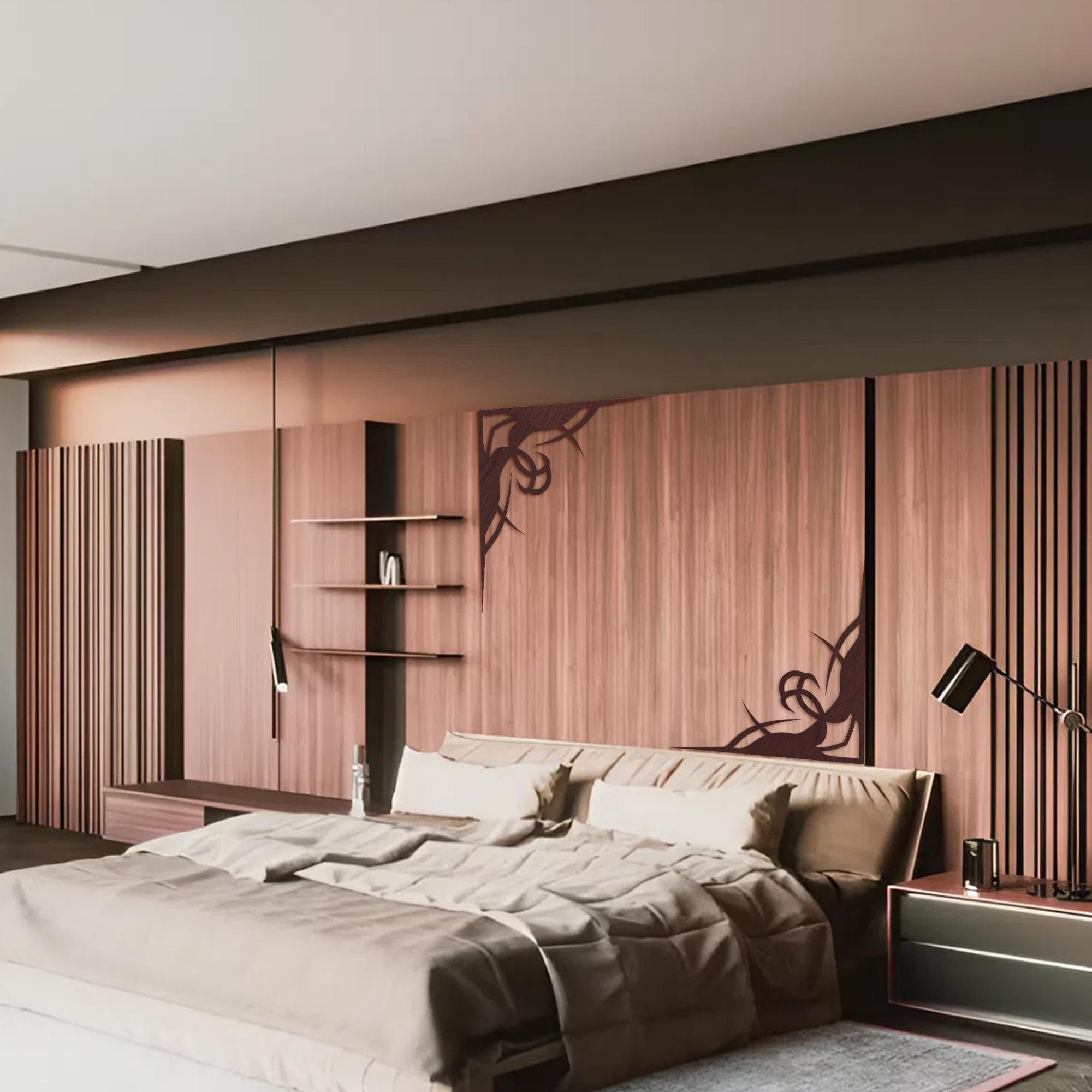 Wood Corner Onlay, Decorative Inside Corner Accent, Trim Corner ...