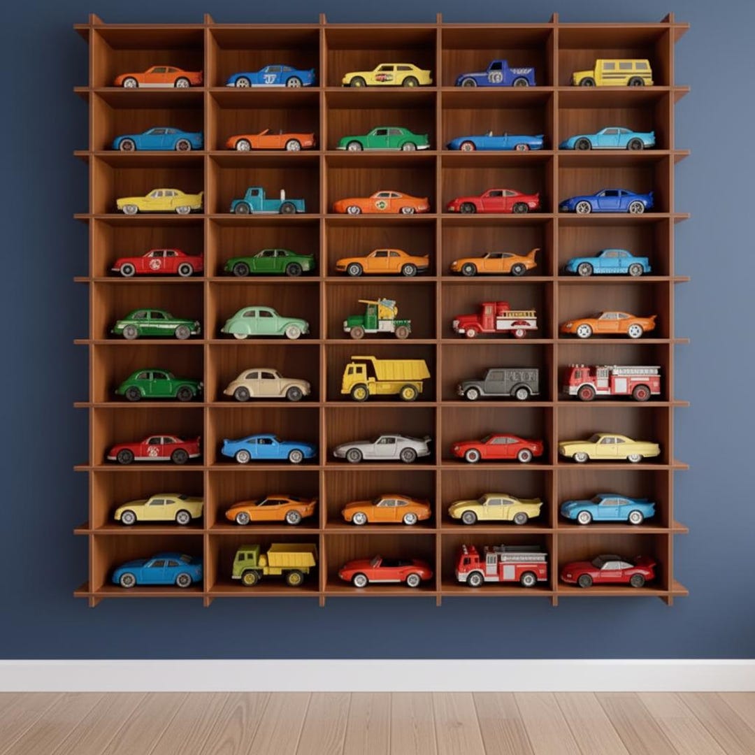 Toy Car Wall Shelf, Model Car Organizer, Toy Car Display Shelf, Model ...