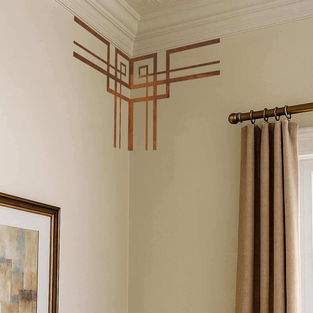 Wood Corner Onlay, Decorative Inside Corner Accent, Trim Corner ...