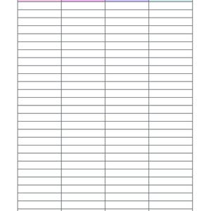 Colorful Password Tracker Template | Rainbow Digital Organizer (canva ...