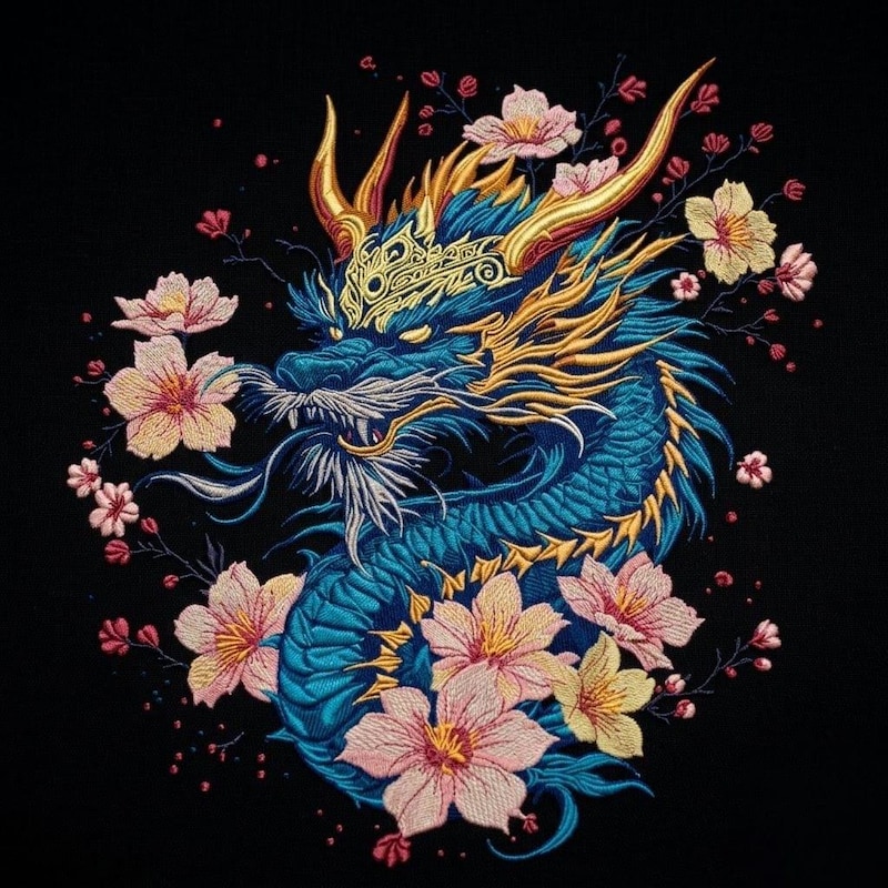 Embroidery File Japanese - Etsy UK