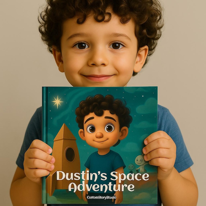 Personalized Kids Space Adventure Story Book: Custom Astronaut Tale ...