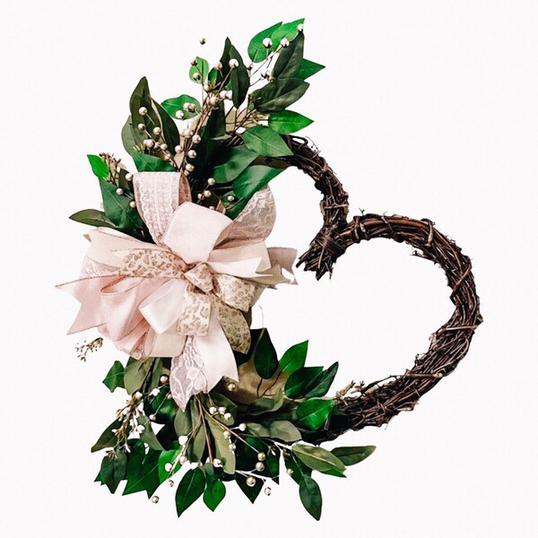 Grapevine Heart - Etsy