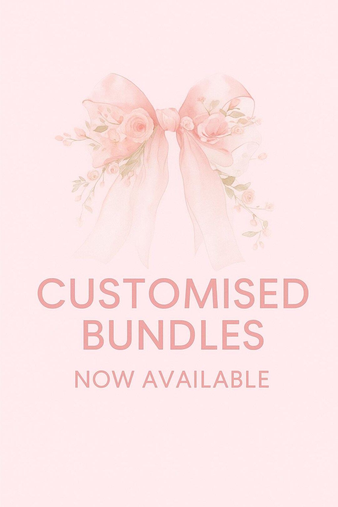 Customised Bundles - Etsy