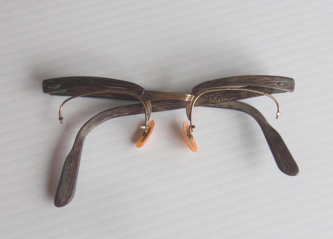 Vintage BAUSCH N Lomb, Balgrip Tension, MTG 48 Eyeglass Frames, Gray ...
