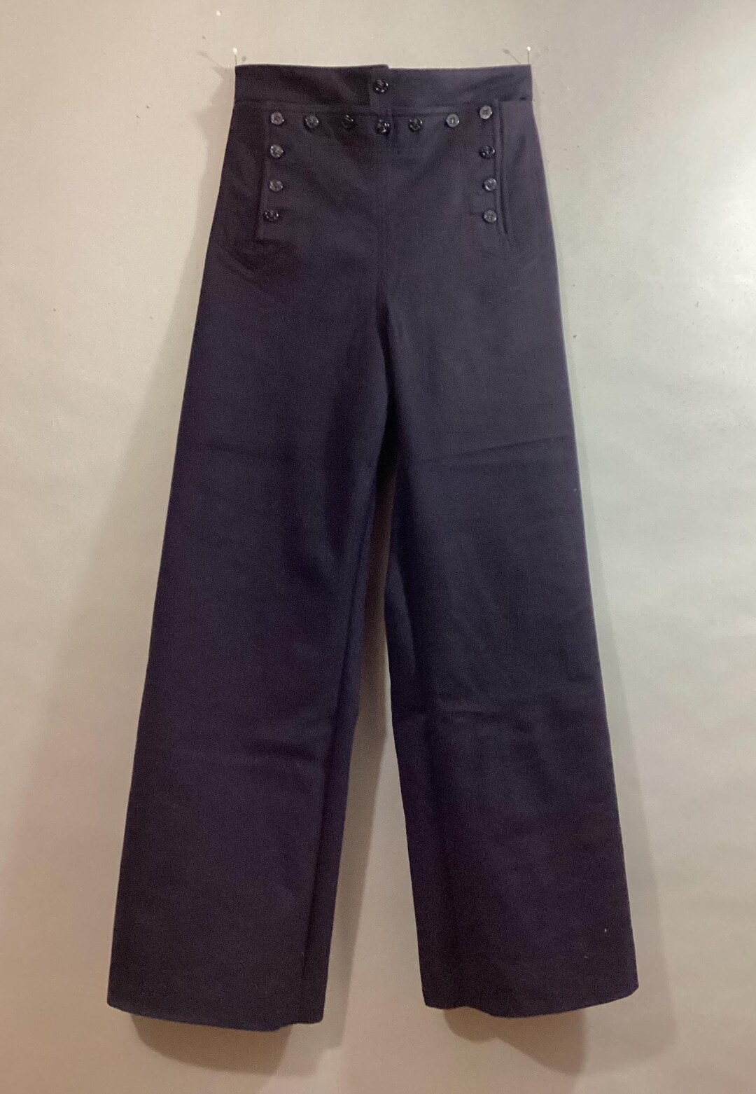 Vintage Usnavy 13 Button Wool Pants, Crackerjack Navy Pants, Wool Navy ...