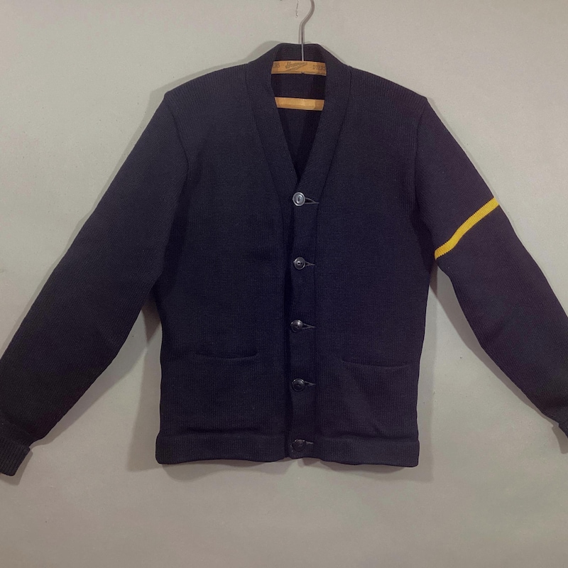 1940s Letterman Sweater - Etsy
