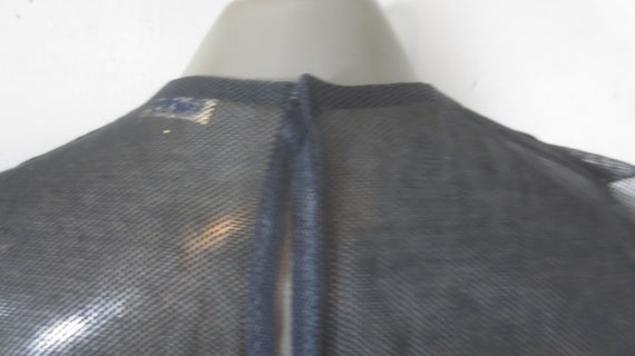 Vintage 1930s Dickie Black Satin And Gold Sequin B… Gem