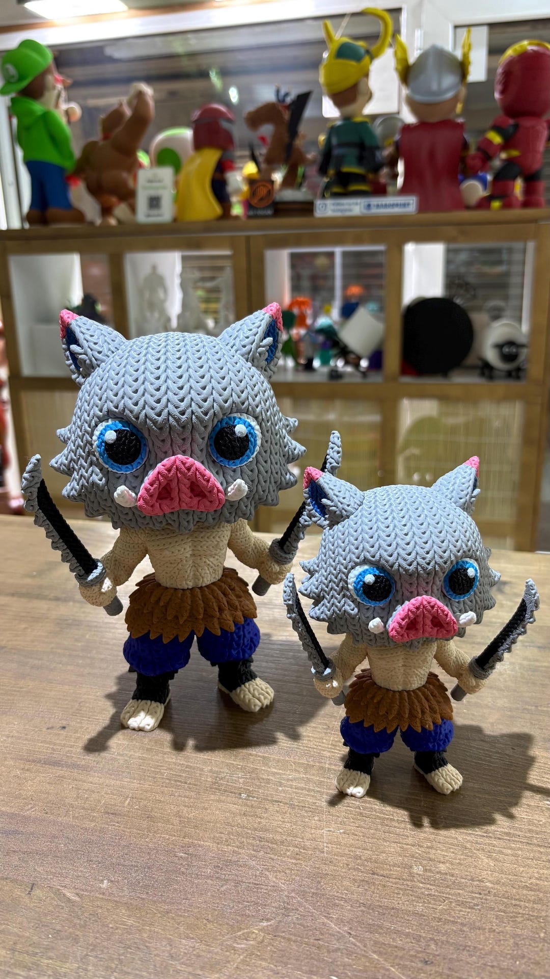 Inosuke, Inosuke Figure, Character, Crochet Style, 3D Printed - Etsy UK