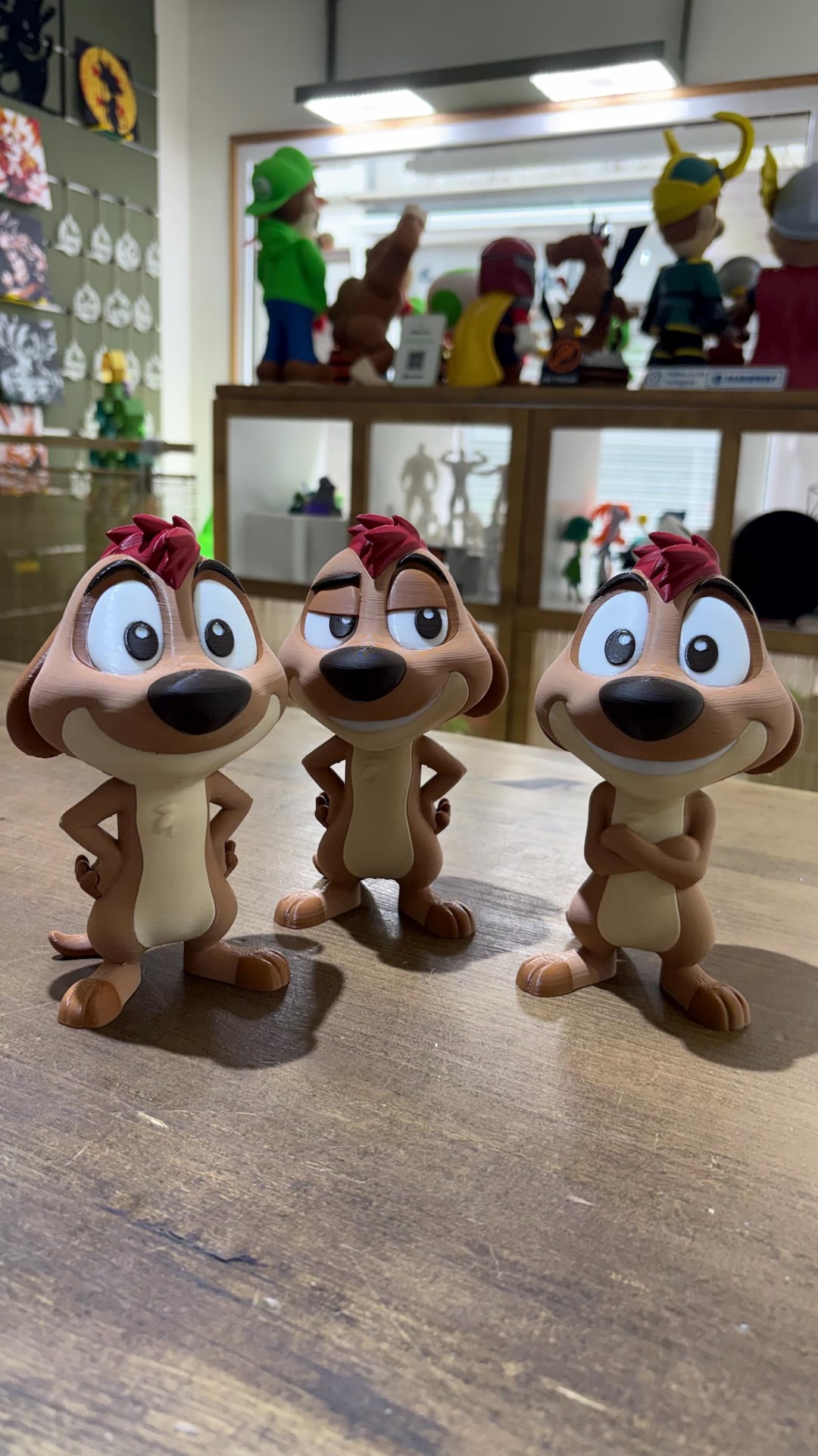 Timon, Timon Figure, the Lion King, 3D Printed - Etsy
