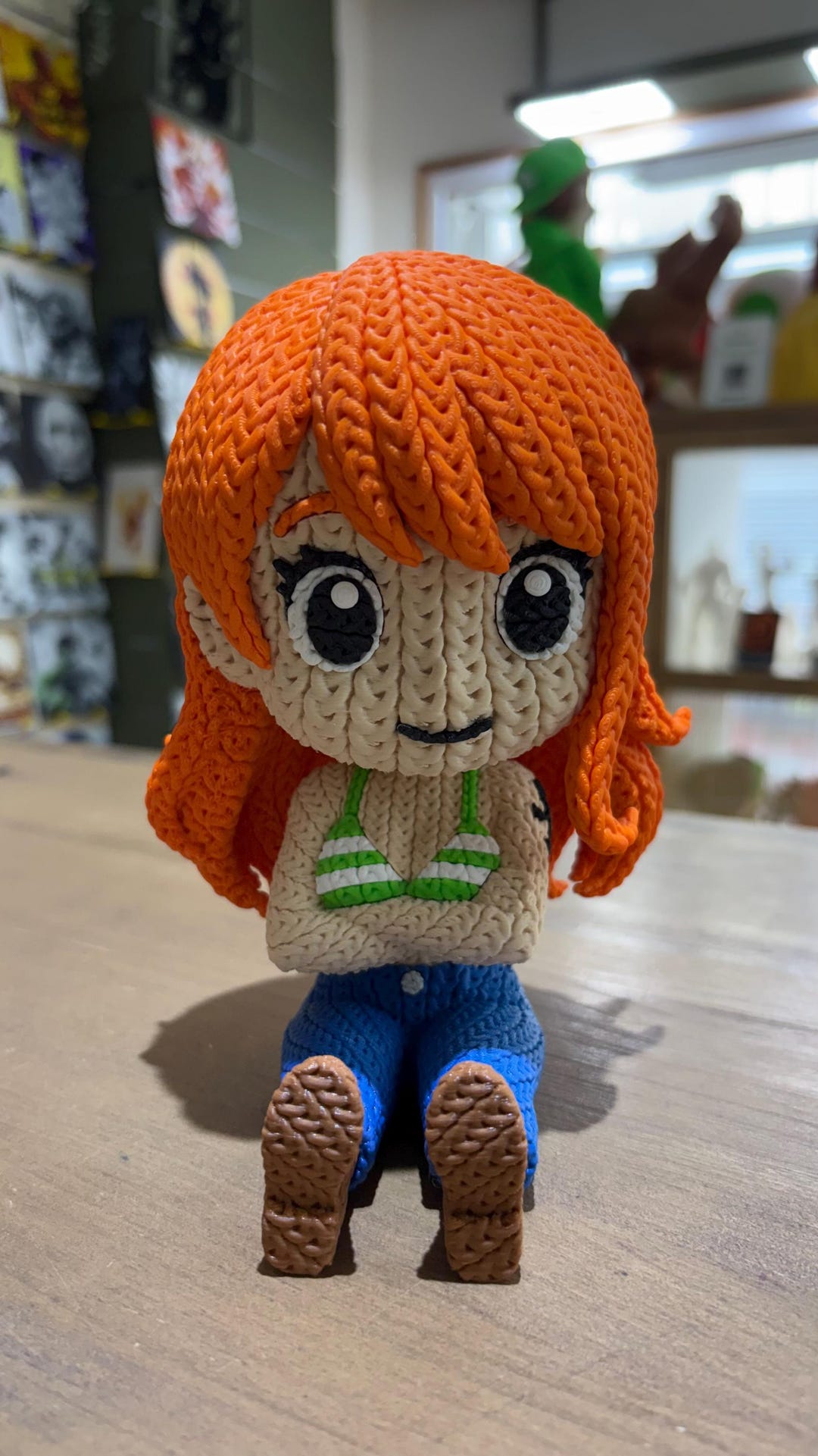 Nami One Piece, Crochet Style, 3D Printed - Etsy