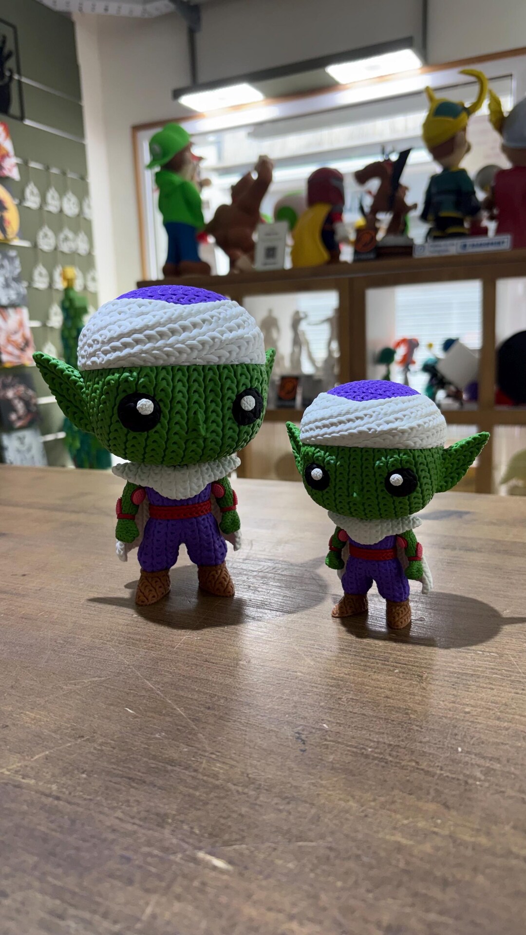 Piccolo, Piccolo Figure, Dragon Ball, Crochet Style, 3D Printed - Etsy
