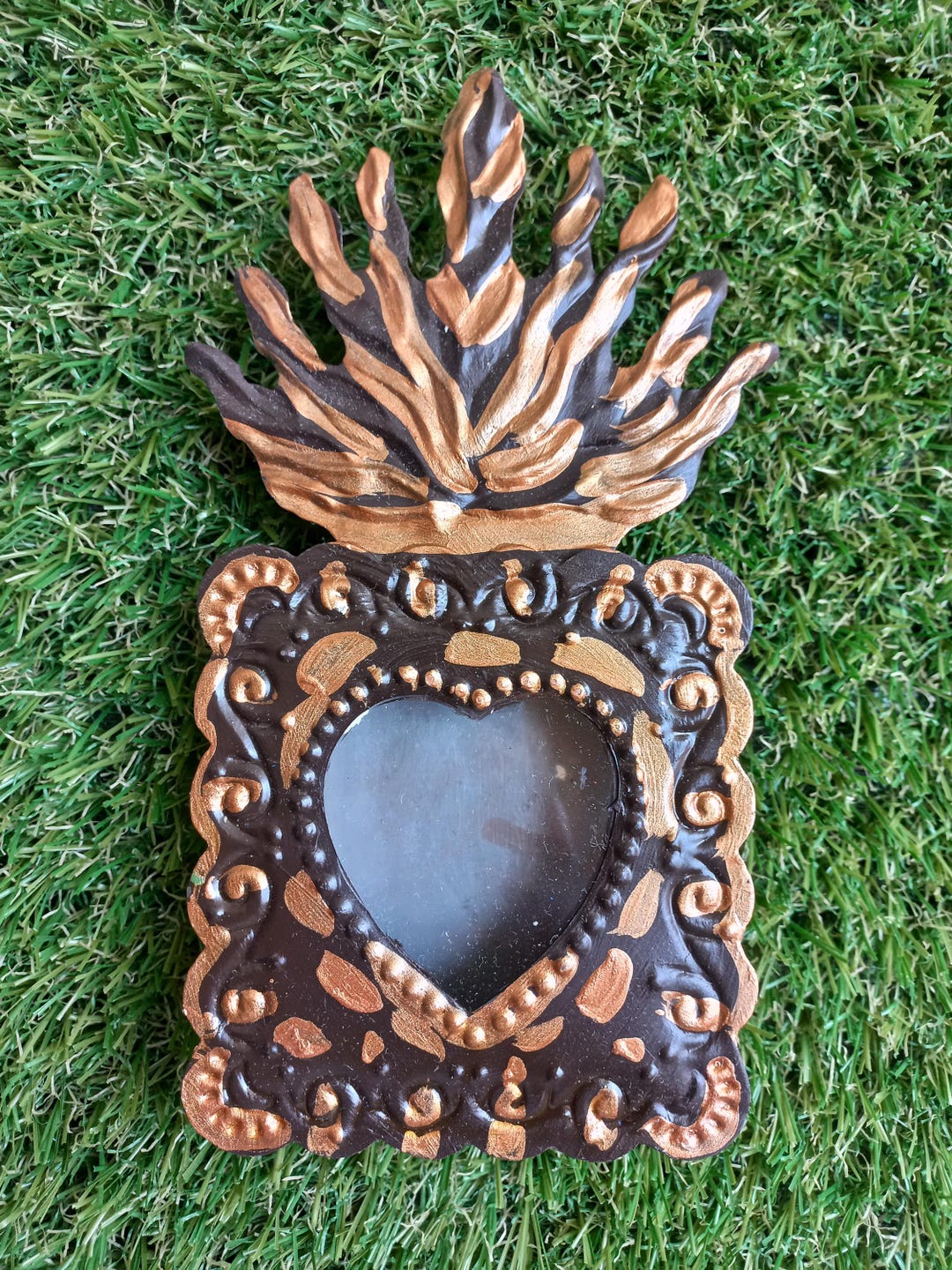 Tin Nicho Hand Painted, Hand Made Wall Hanging - Etsy