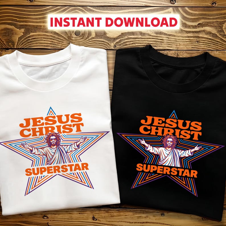 Jesus Christ Superstar Svg_cricut Cut File | Psychedelic Retro Rave ...