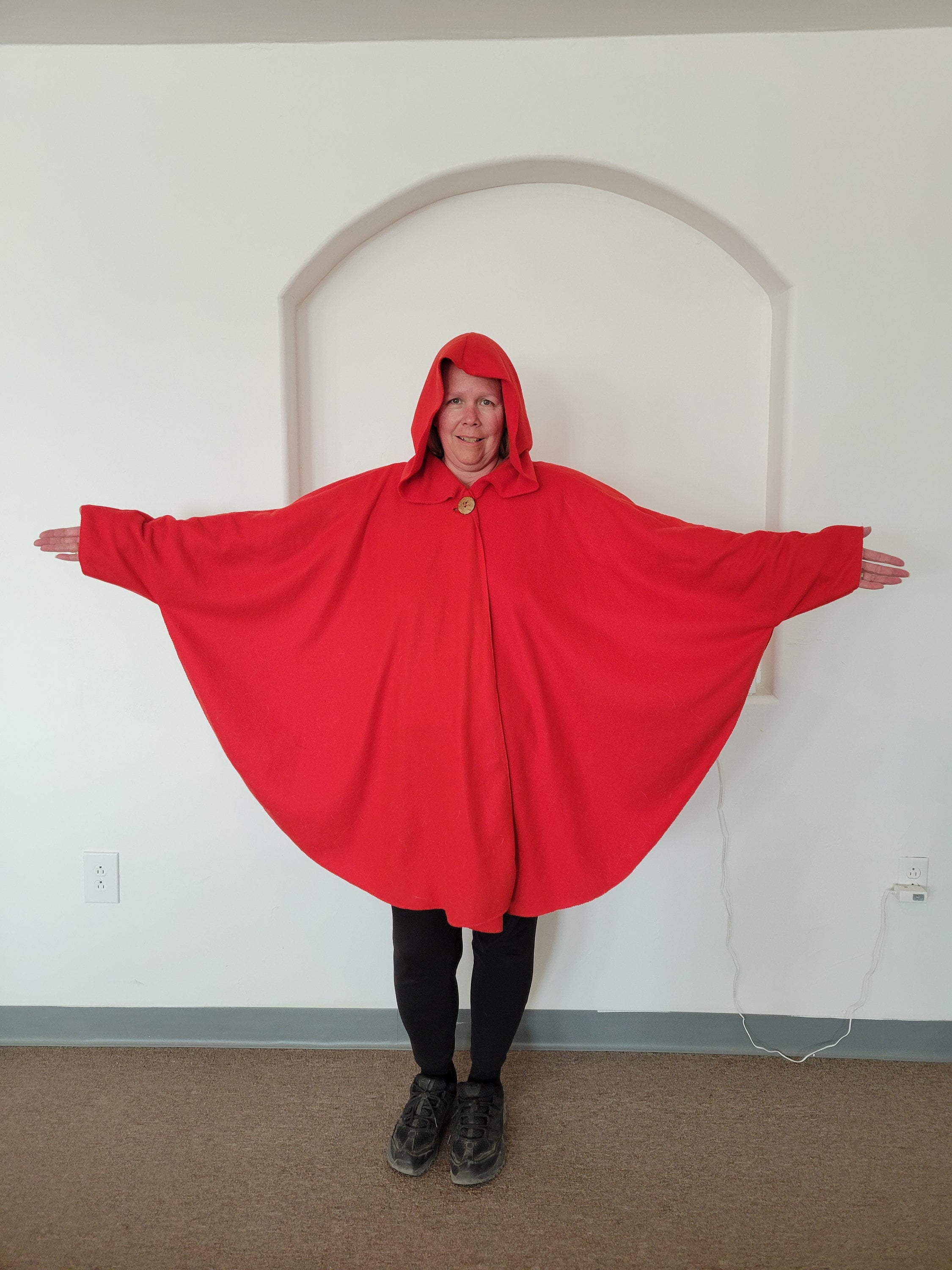 Sleeved Cape With Optional Hood, Sewing Pattern, Digital Download, PDF ...
