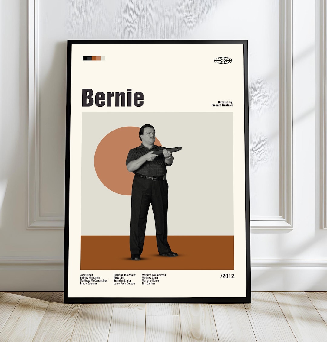 Bernie Movie Poster, Mid-century Modern Art Print (digital Download) - Etsy