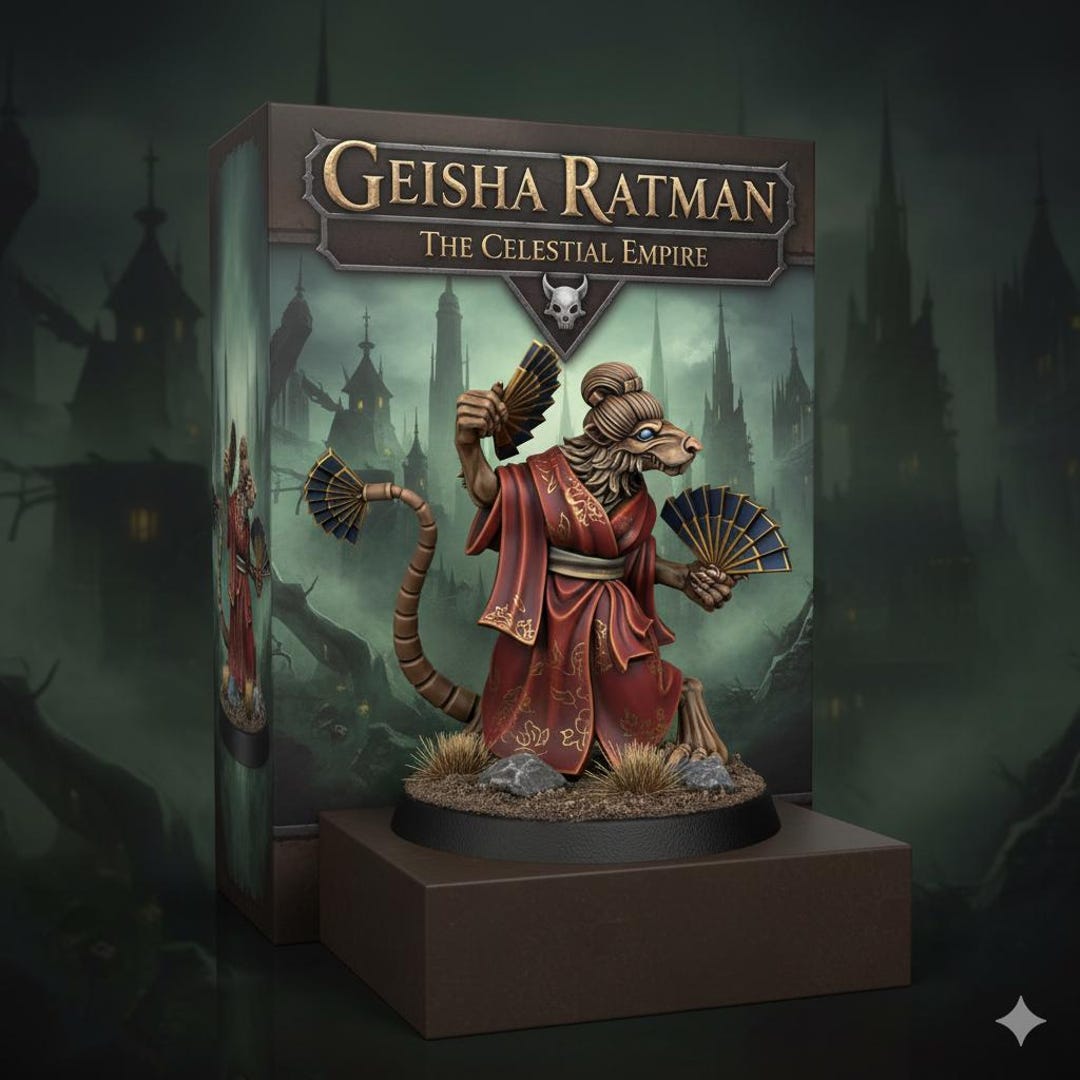 Vermin Swarm Geisha Assassin for Dungeons and Dragons - Etsy