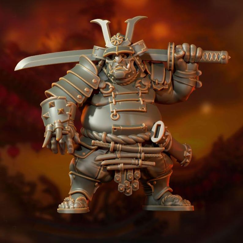 Jade Ogre Mercenaries V2 - the Celestial Empire | Punga Miniatures ...