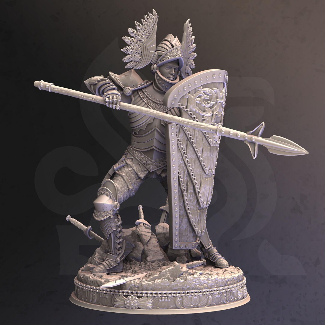 Human Fighter Miniature - Eridius Tower Guard - DM Stash - Dnd ...