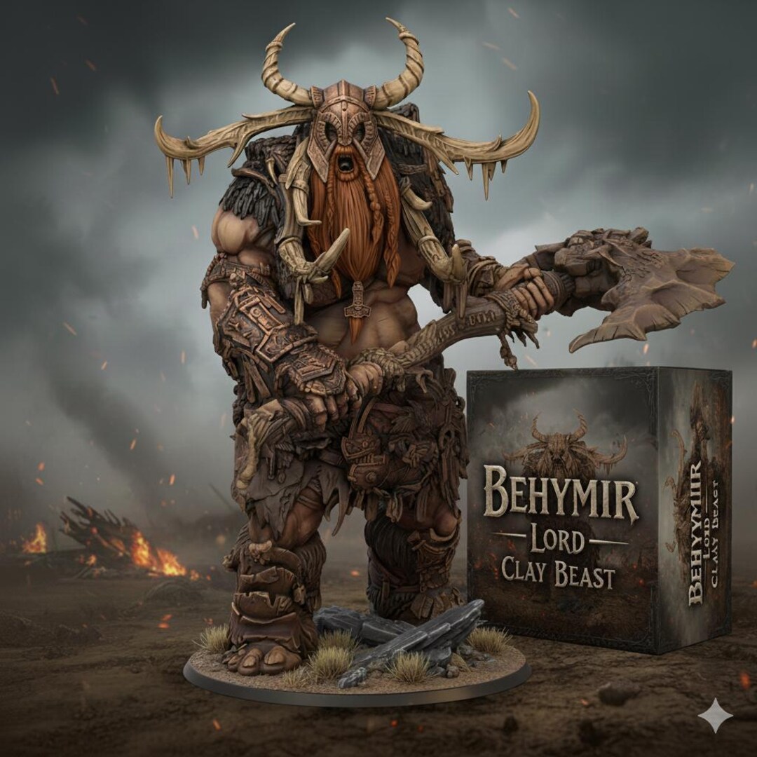 Behymir Lord - Sons of the Everfeast - Clay Beast Creation - Premium ...