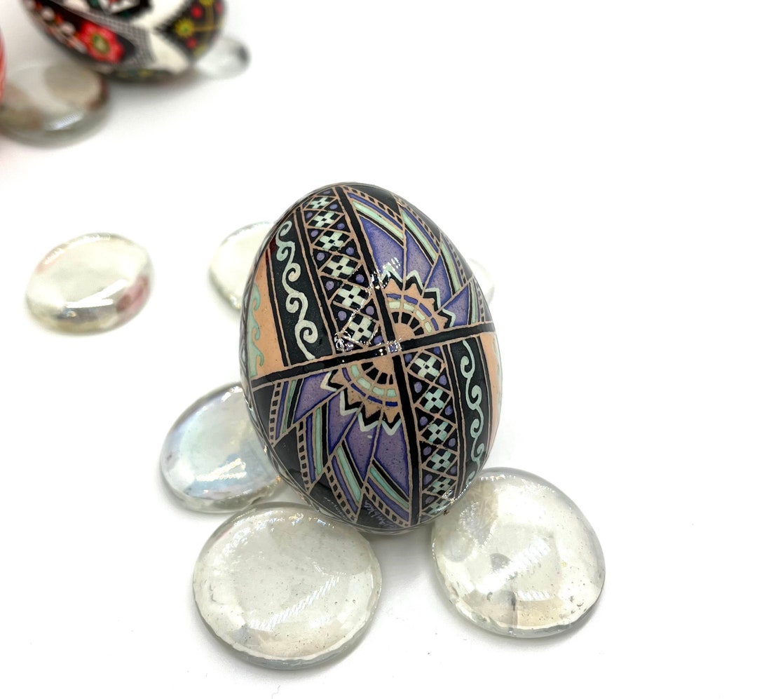 Custom...chicken Egg Pysanky Ukrainian Easter Egg, Batik, Pisanki, Folk ...