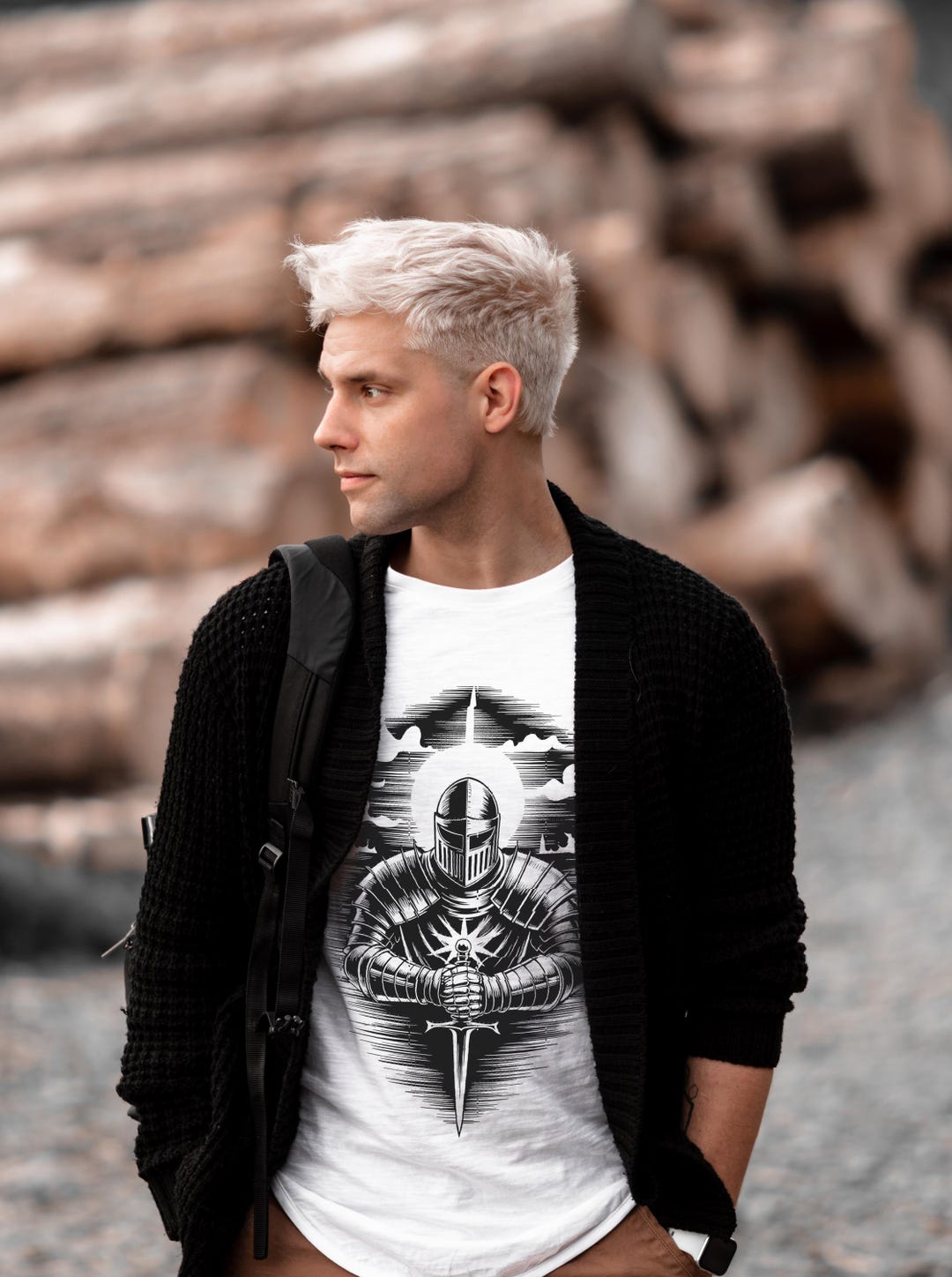 Gothic Knight RPG Tee – Templar Class Dnd Shirt | Gamer Gift, Stoic ...